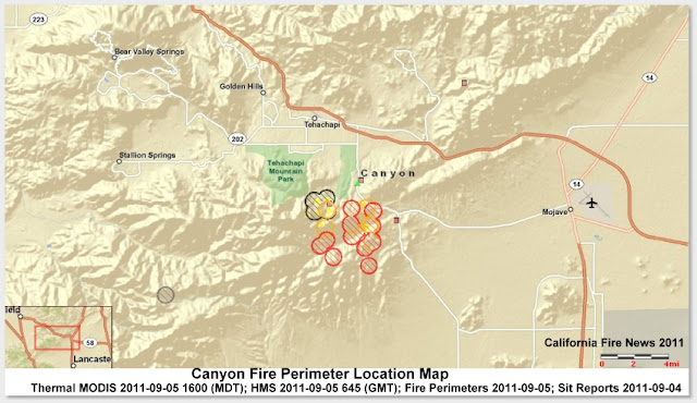 Map of fort carson fire - honmill