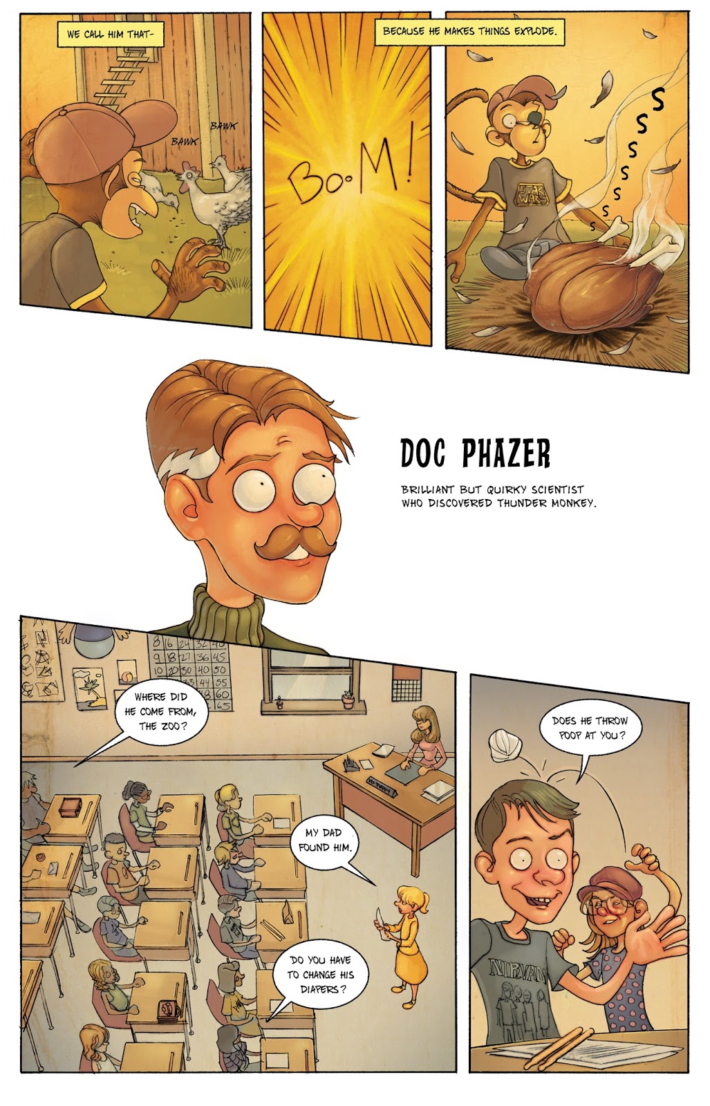 LEE OAKS!: Thunder Monkey The Young Years #1 is available!