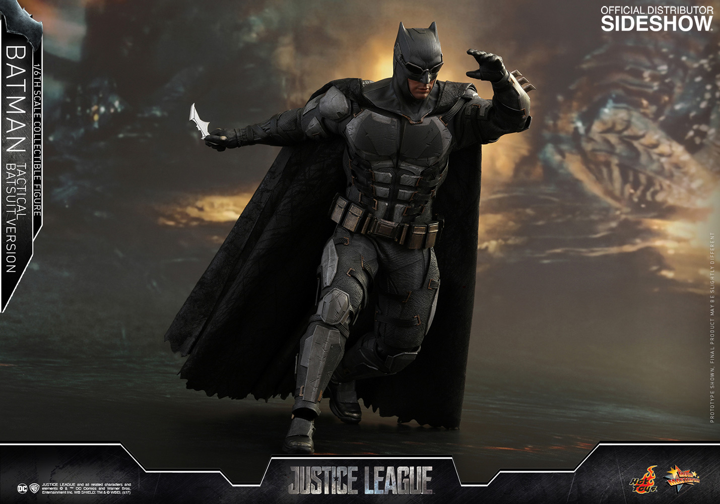 Hot Toys Justice League Batman Tactical Batsuit Version Sixth Scale ...