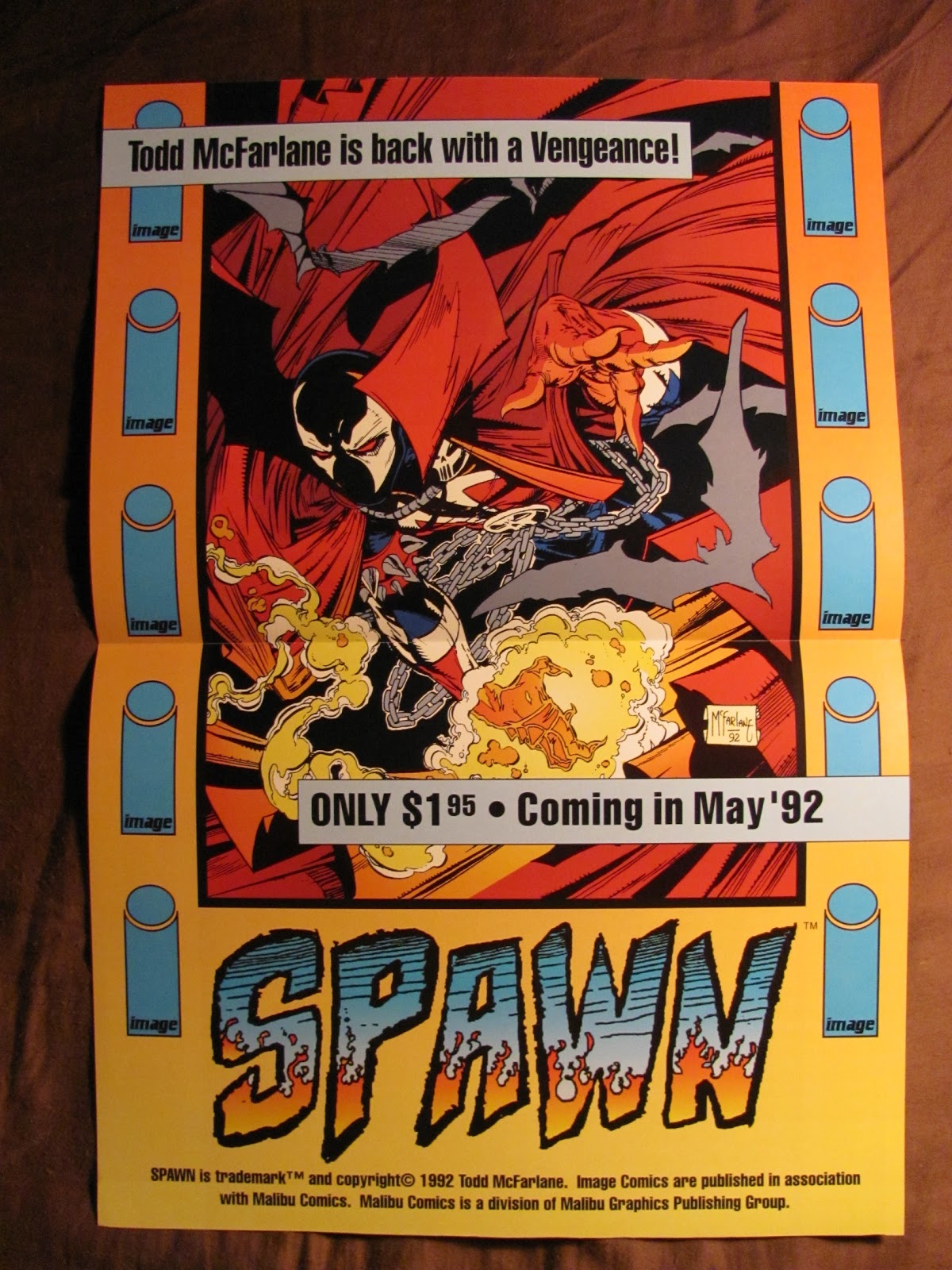 Clint Carson's Collectibles: Spawn Promotional Poster