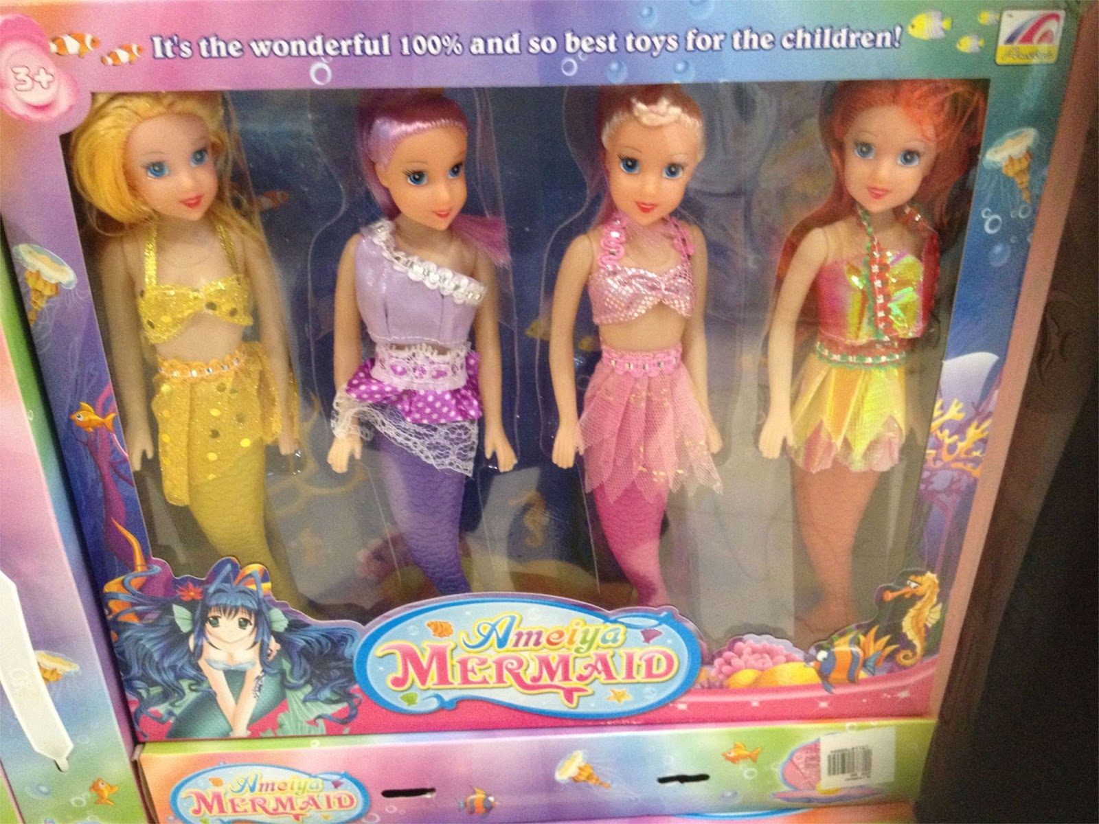 Jamie's Toy Blog: Manila Ocean Park mermaid dolls