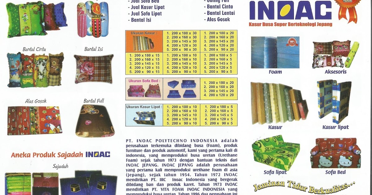 GRAHA KENCANA FOAM: BROSUR