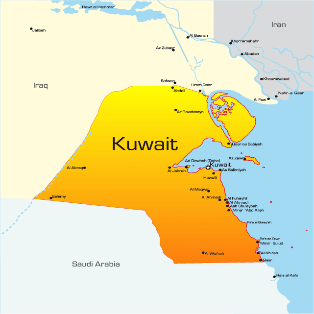 MAPS OF KUWAIT