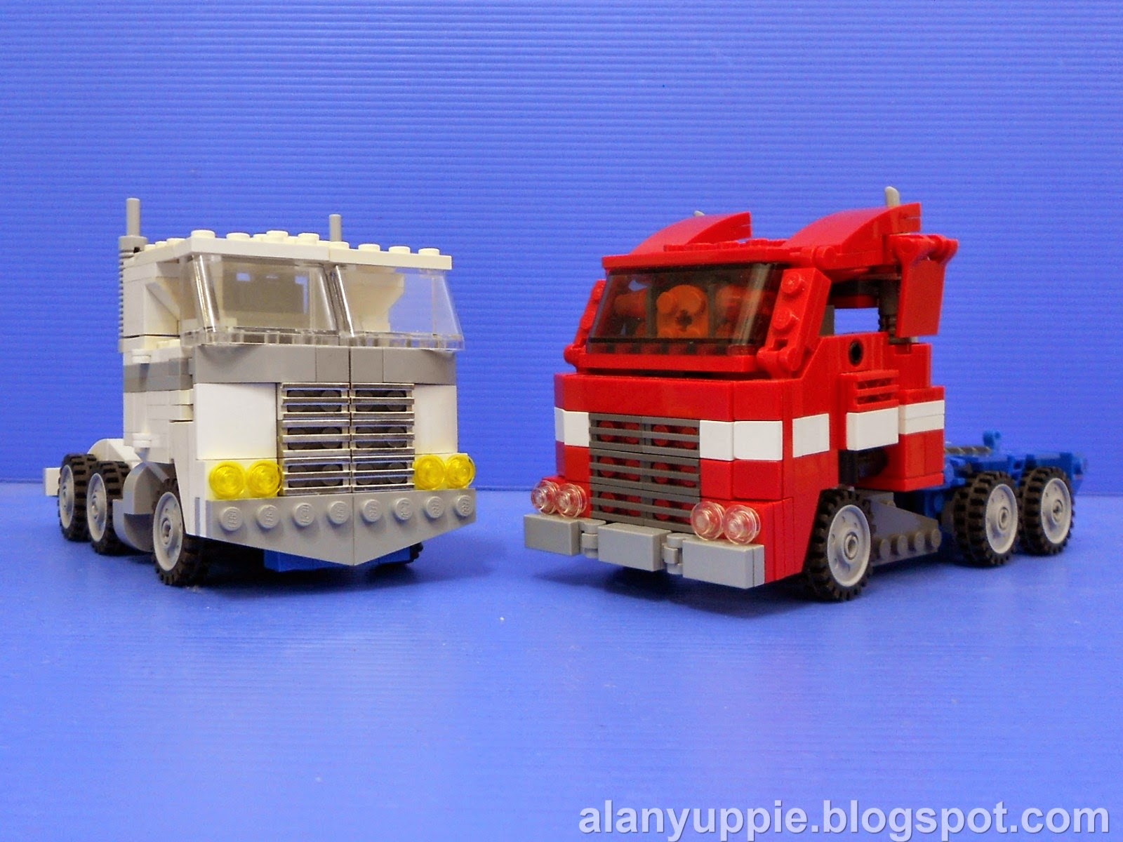 Alanyuppie's LEGO Transformers: LEGO Ultra Magnus: Part 2 of 3 (cab mode)