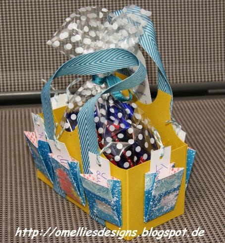 Omellie's Designs: Kleine Tasche zum Abschied für unseren Postboten