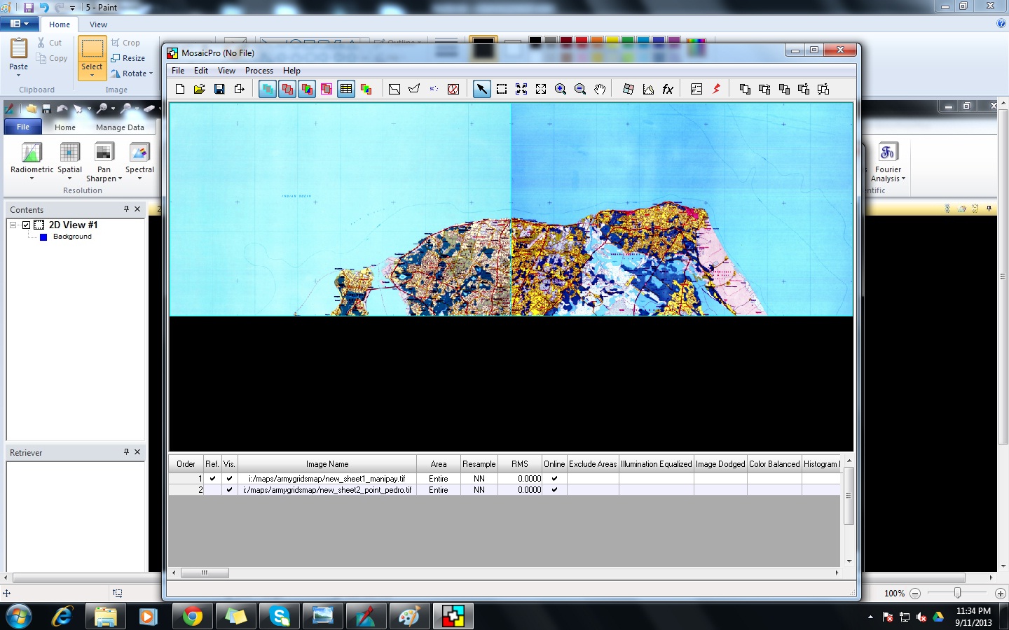 Remote Sensing Mosaic