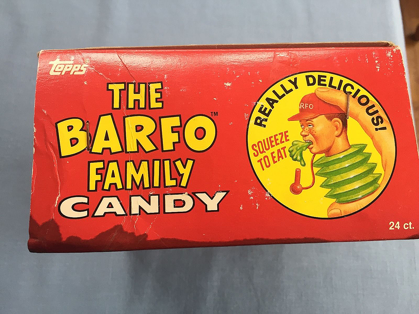 Zontar of Venus: 1989 Topps Barfo Family candy