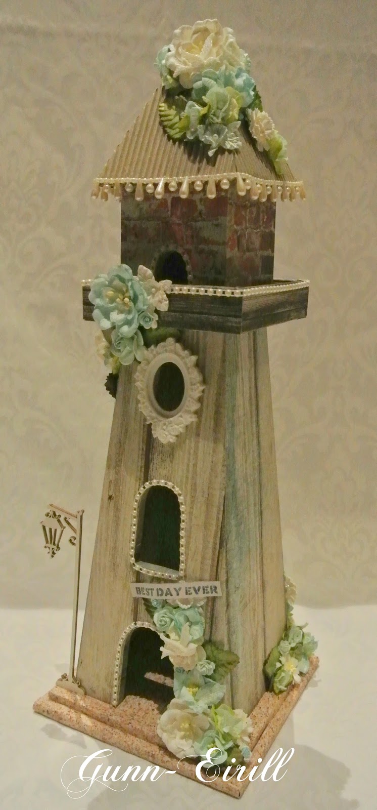 Gunn-Eirill`s Paper Magic: Altered tower/ DT Wild Orchid Crafts