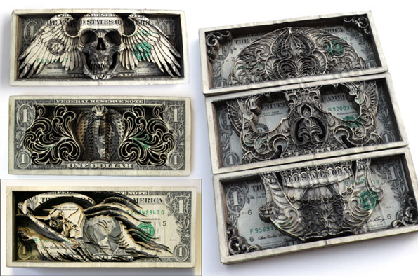 Solid Planet: Artworks Made of Money