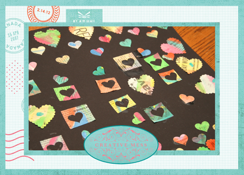 Creative Mess: Valentine Heart Project