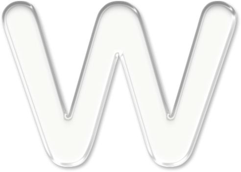 Abecedario Transparente. - Oh my Alfabetos!