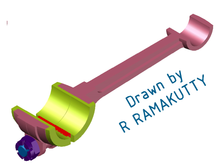 Machine Drawing: Connecting Rod