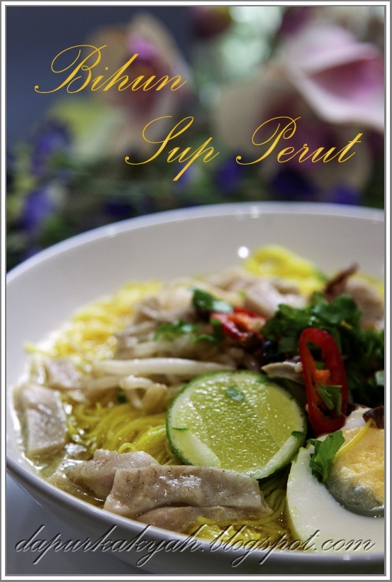 Dari Dapur Kak Yah: Bihun Sup Perut