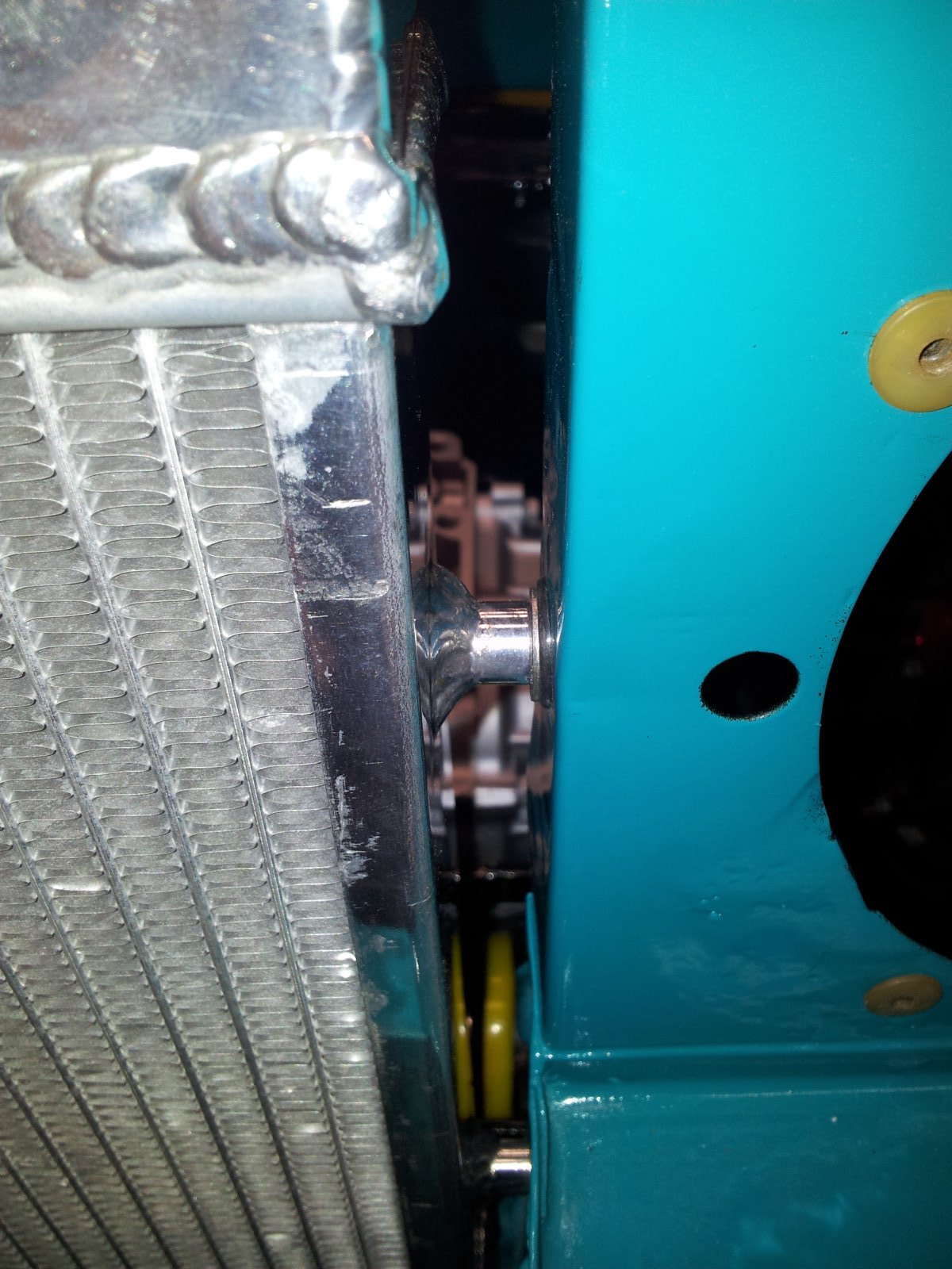 Glanza V 4EFTE Powered Clubman - The Mini Flyer: Build Up 02 + Radiator ...