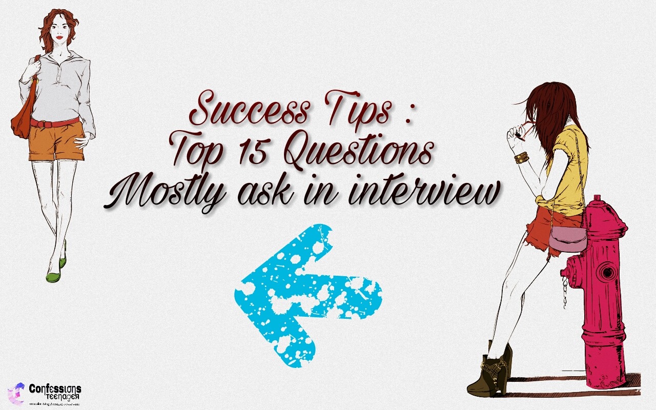 Success Tips : Top 15 Questions Mostly Ask In Interview - Coηfєssισηs ...