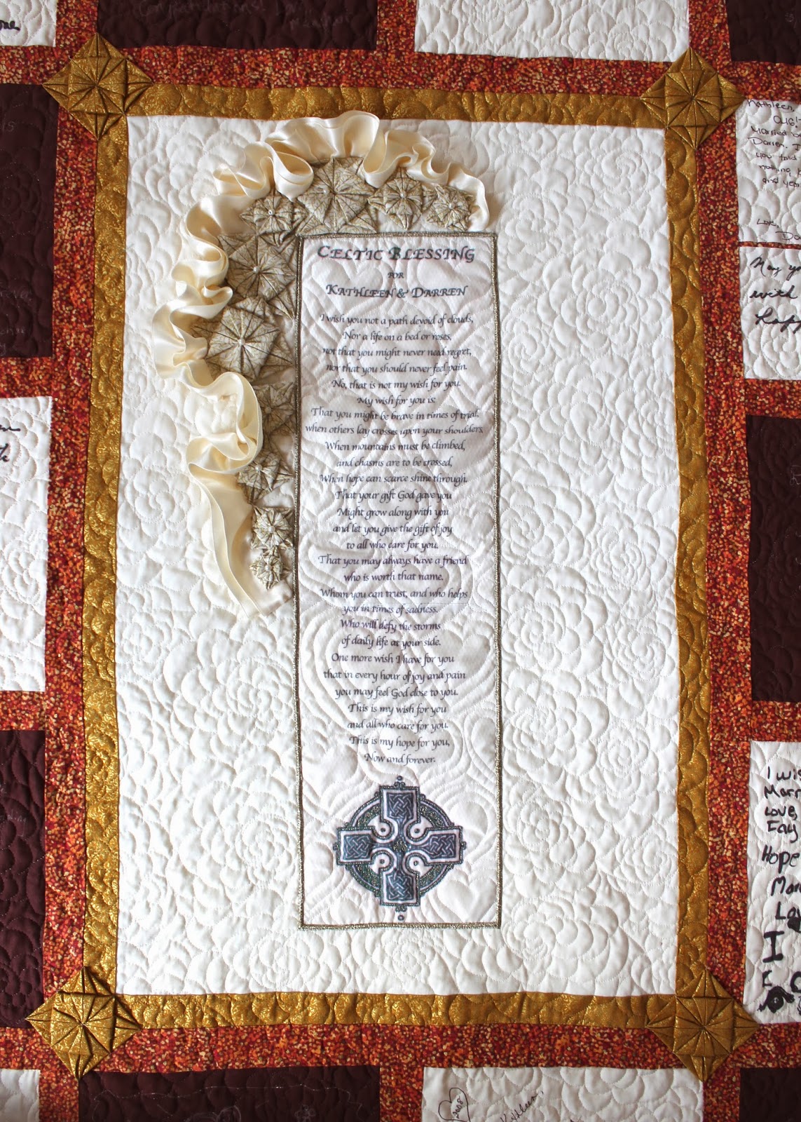 Rachael Rabbit: Memory Quilt: Wedding Memories