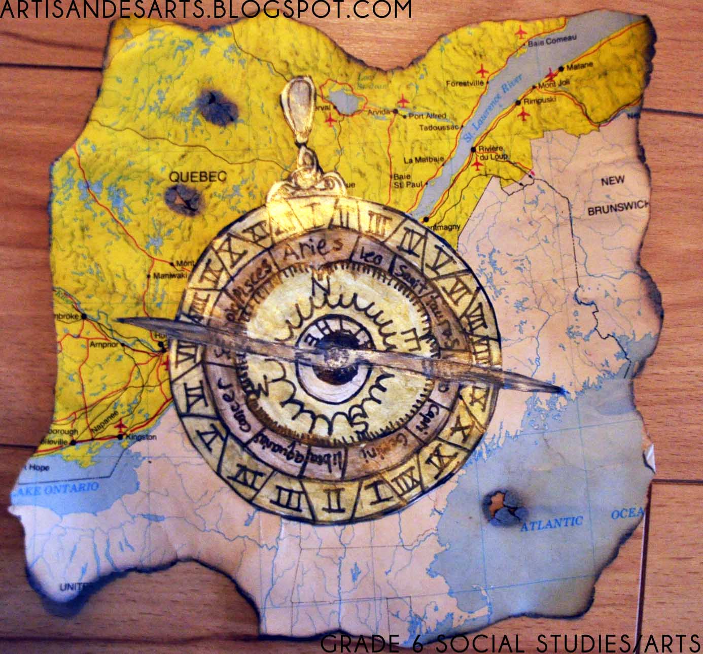 artisan des arts: Grade 6 - European explorer linked art