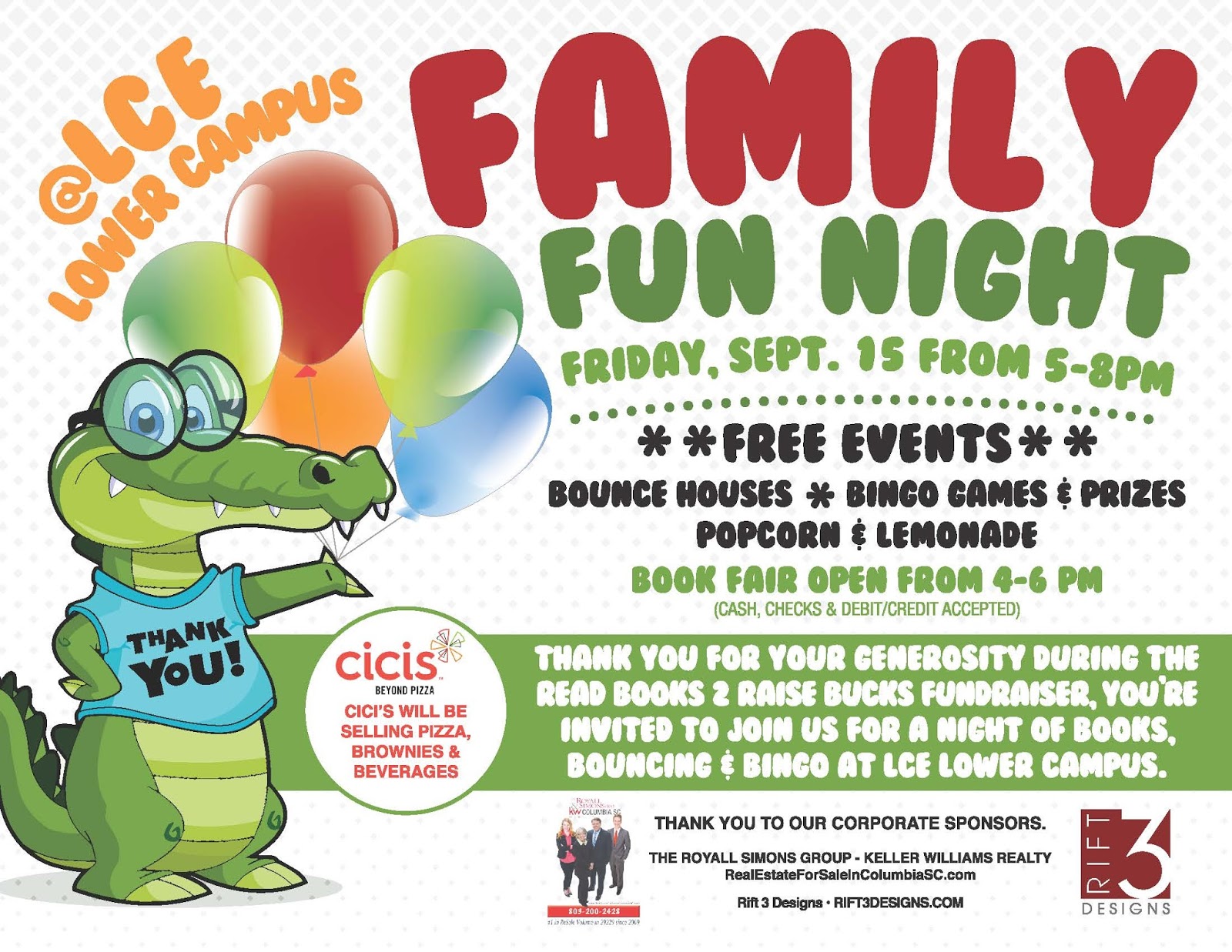 Lake Carolina Elementary Communigator: Family Fun Night