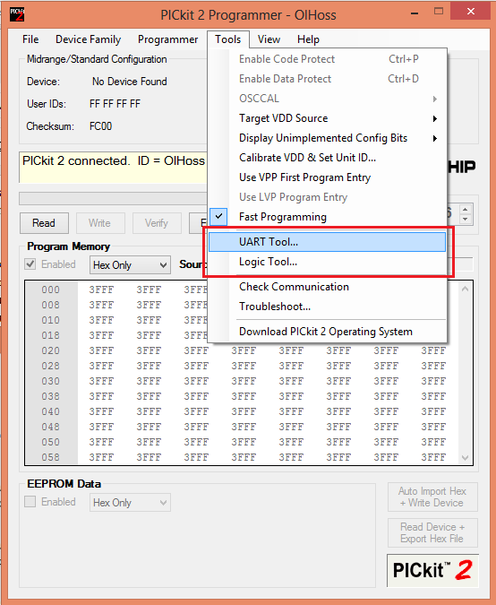 Trần Thiên Đông: Công cụ mở rộng Logic Tool và UART Tool trong mạch nạp ...