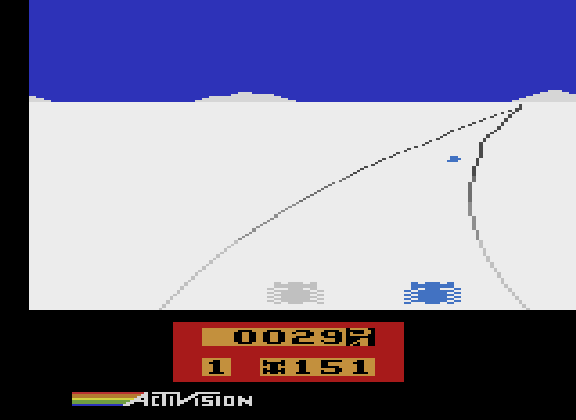 8-Bit City: Enduro Atari Activision