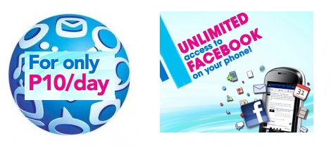 Globe Unli Facebook SUPERFB10 1 day Unlimited FB for 10 pesos
