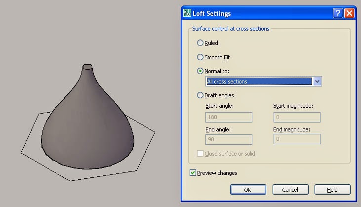auto cad untuk pemula: kubah masjid 3d