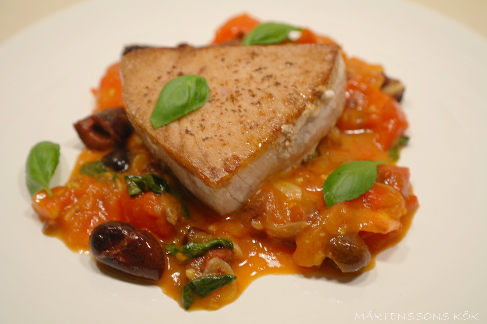 MÅRTENSSONS KÖK: Färsk tonfisk a'la Jamie