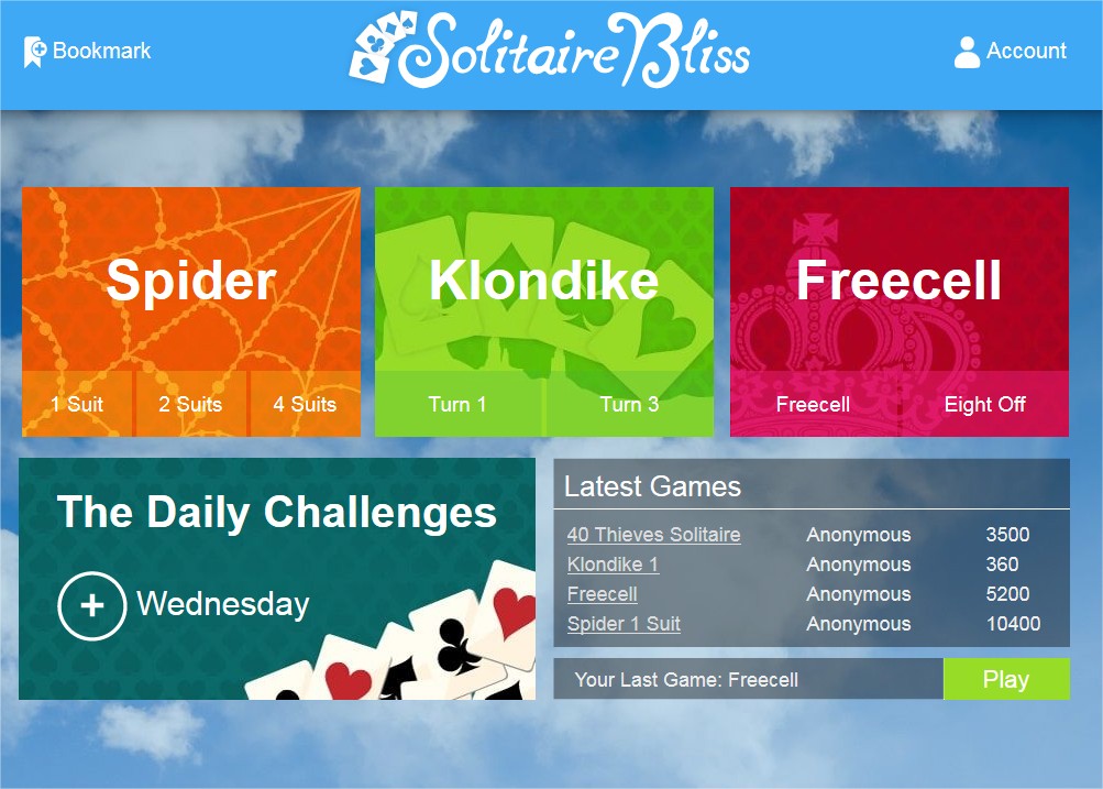 cre8tone: Solitaire Bliss