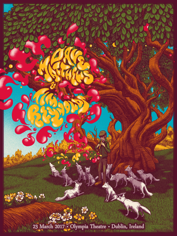 INSIDE THE ROCK POSTER FRAME BLOG: James Flames Dave Matthews And SXSW ...