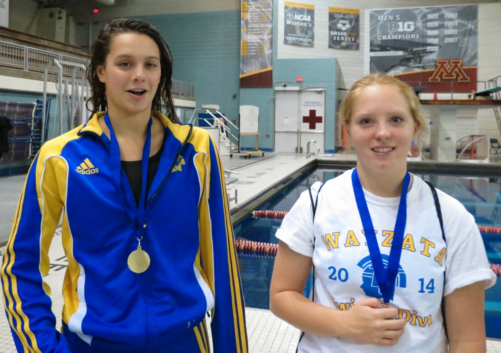 Wayzata High School Girls Swim and Dive: True Team State @ University ...