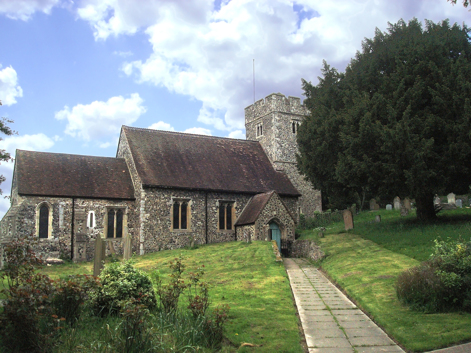 Halling Views...: Cuxton Church to Upper Bush