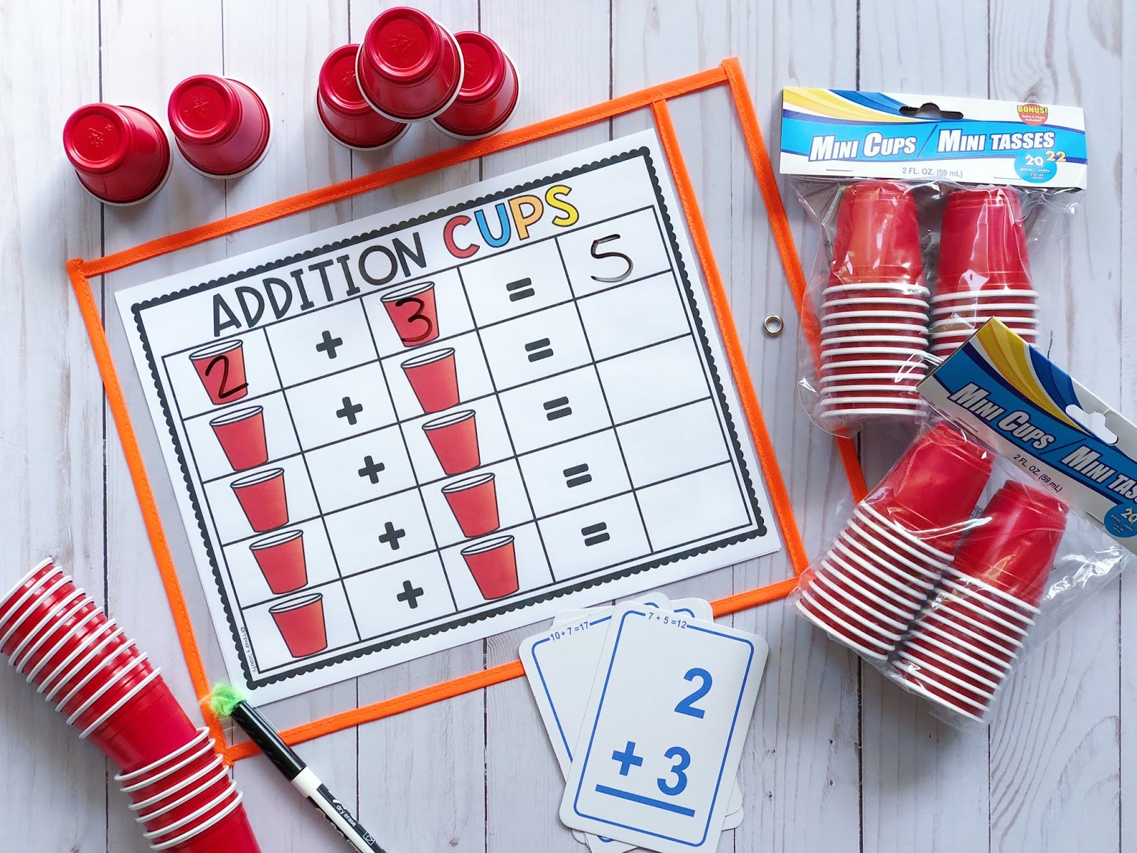 Primary Scouts: Math Games with Solo Cups