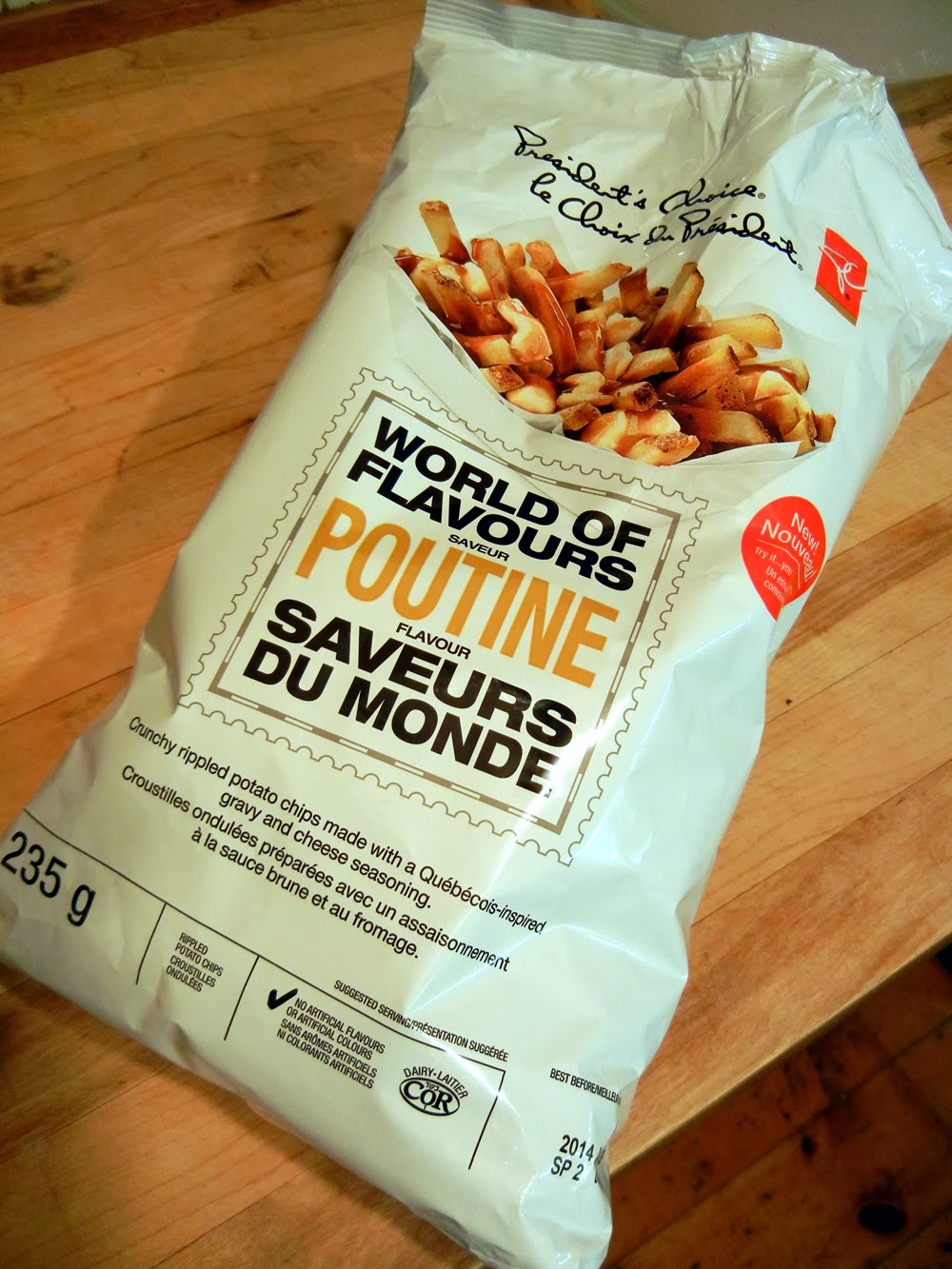 Poutine Chronicles: Poutine-flavoured potato chips