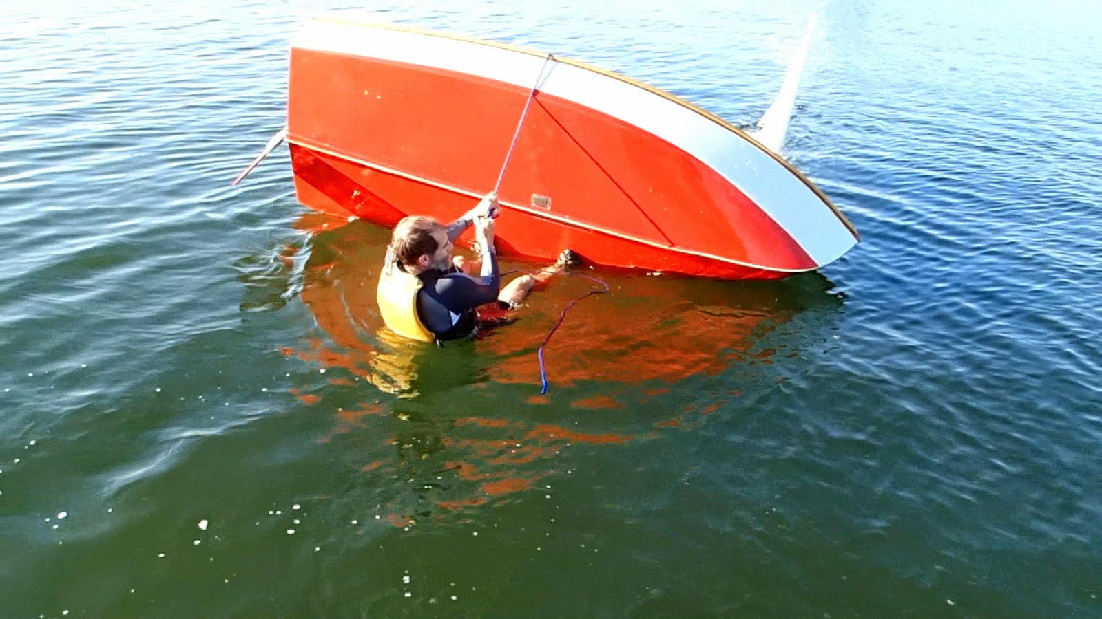 Sundogboatbuilding: Capsize and Recovery