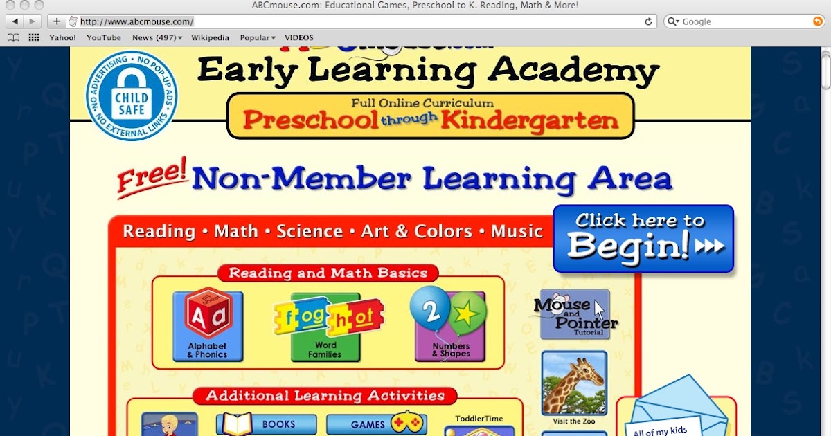 . Educational reviews: ABC Mouse