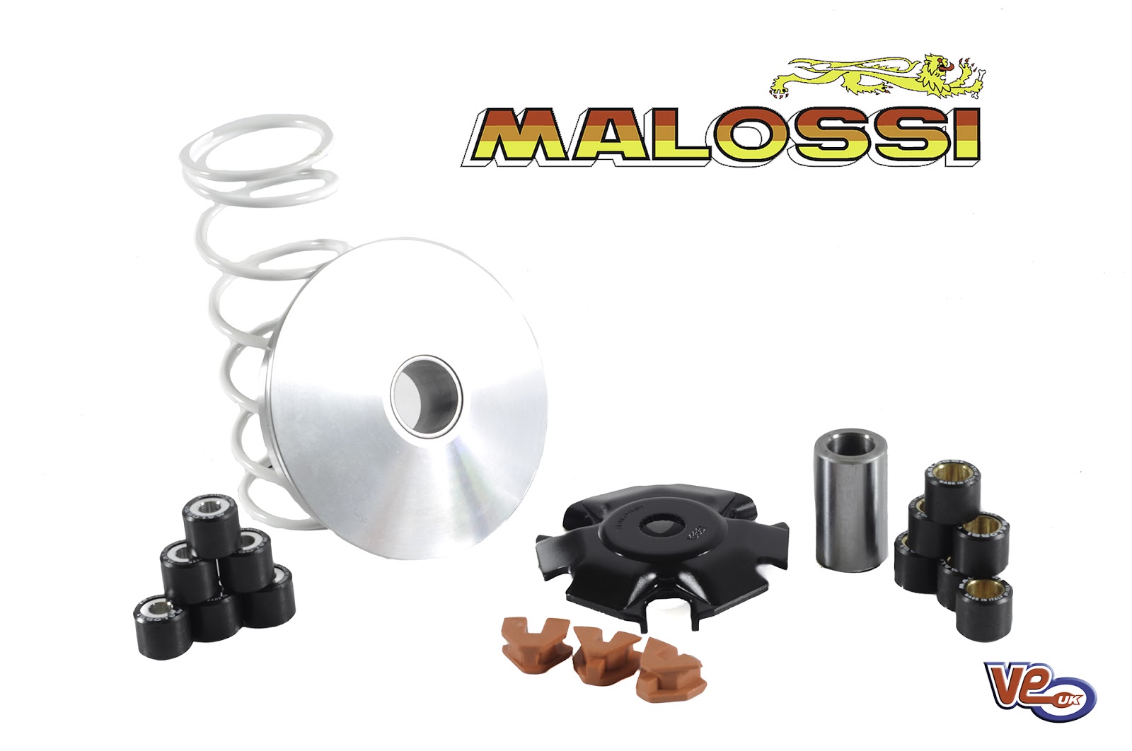 VE Scooter Spares: New Malossi Variators Launched For Piaggio & Yamaha ...