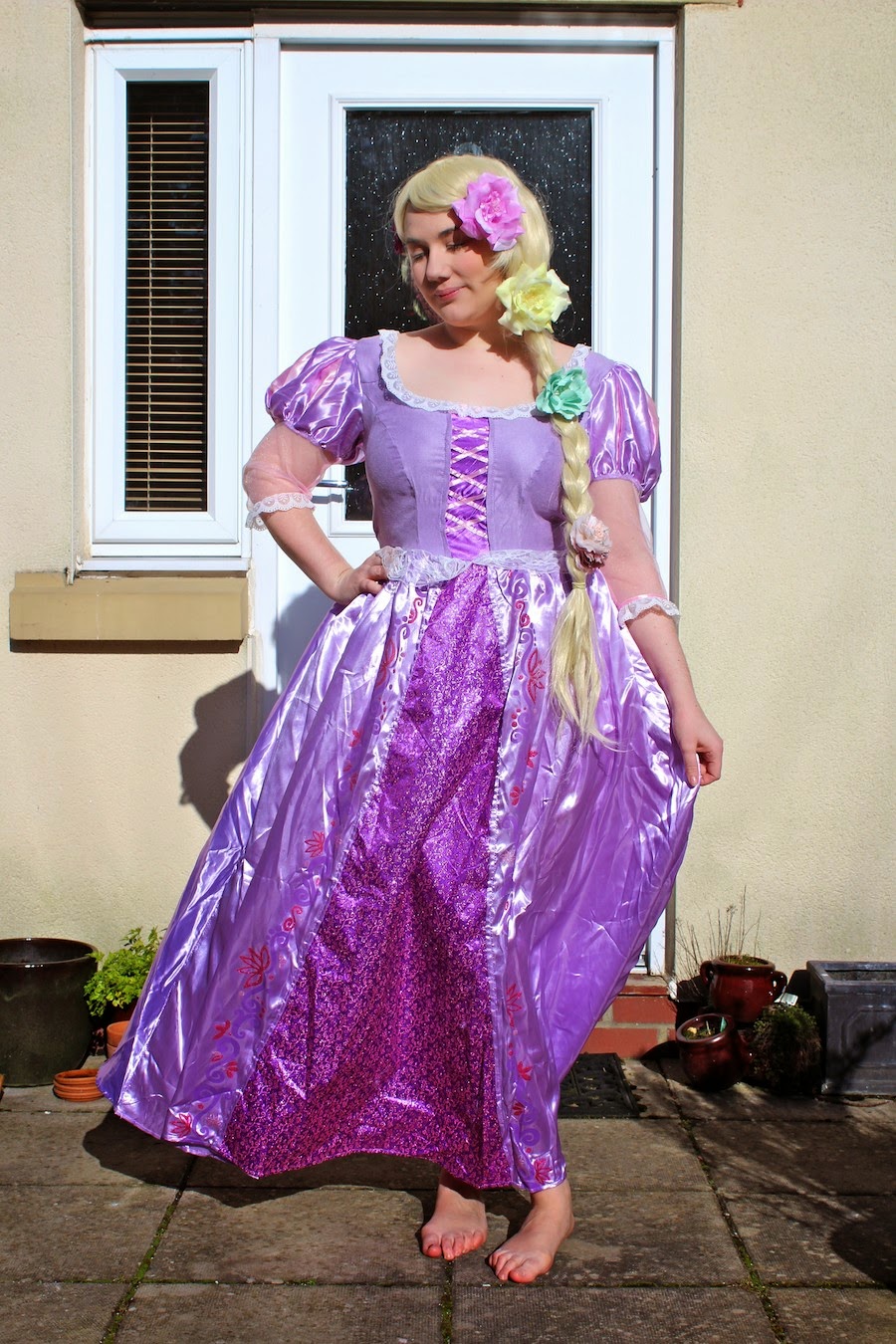 Fancy Dresscapades: Review: A Rapunzel dress for World Book Day (even ...