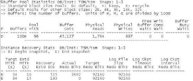 Oracle help at your desk....:-): Interpreting Statspack part-V