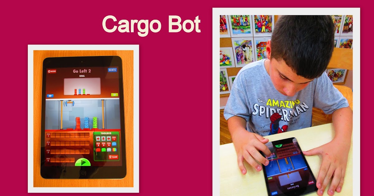 From drawing to programming: Cargo Bot.