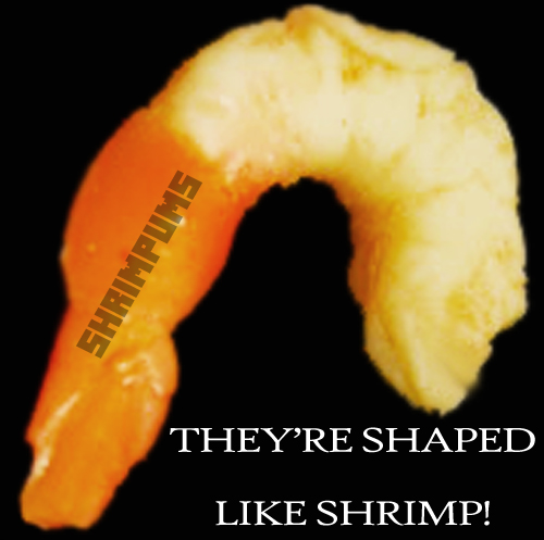 Popular Irony: Shrimpums! They're Shaped Like Shrimp!!