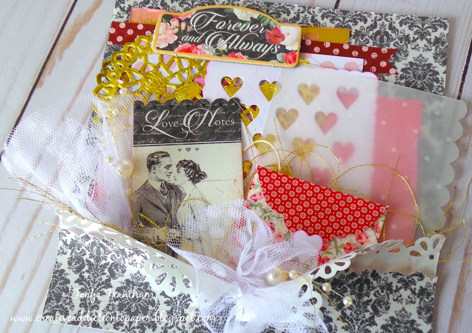 Creative Addiction to Paper: Eileen Hull: Love Notes Card