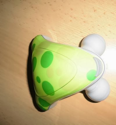 Blubbidiwupps Testblog: Massage leicht gemacht mit dem Ribbit von Homedics