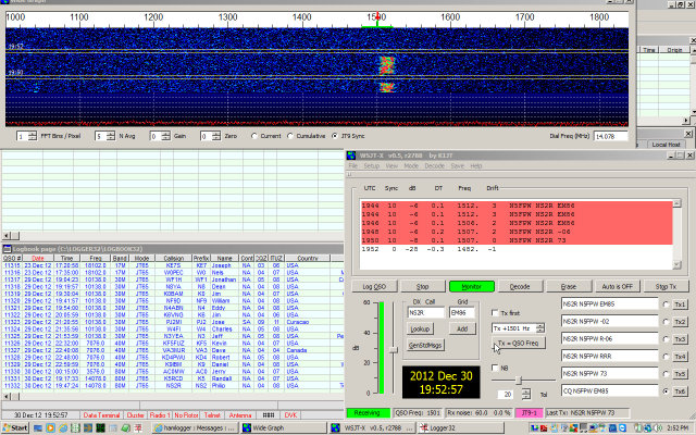 The Btown Monitoring Post: N5FPW and the JT9-1 Mode