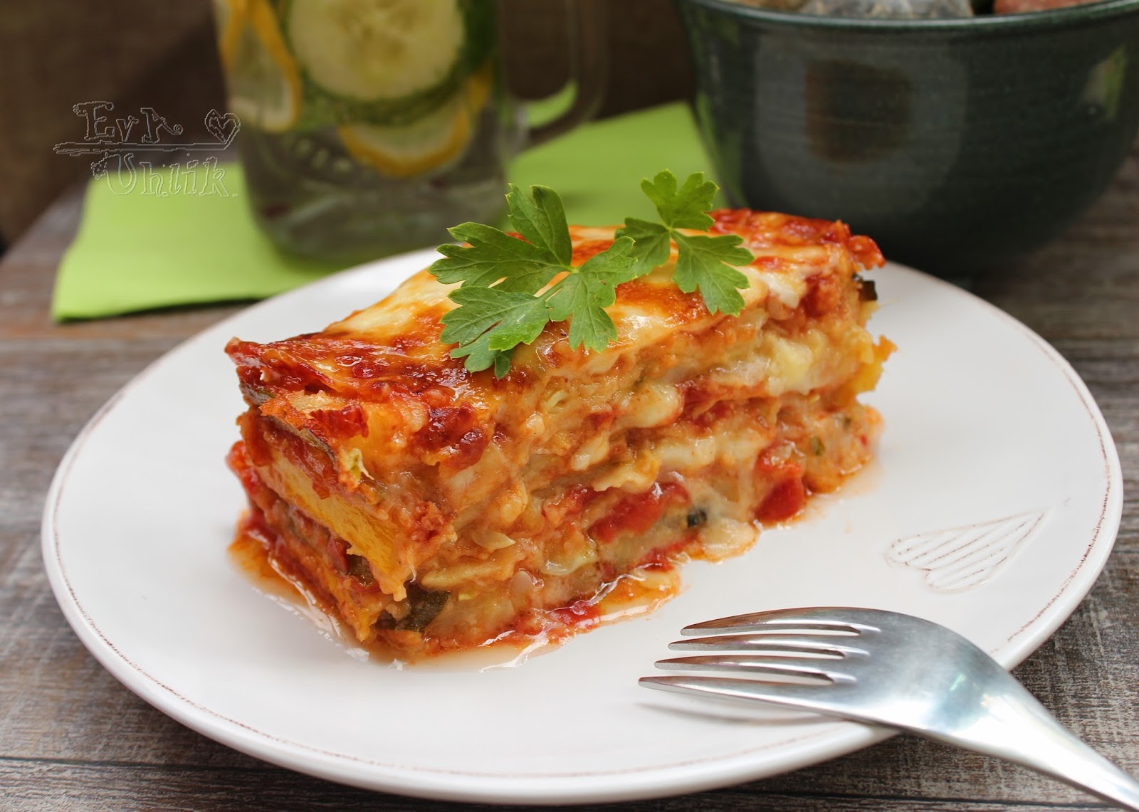 o varení...: Cuketové lasagne
