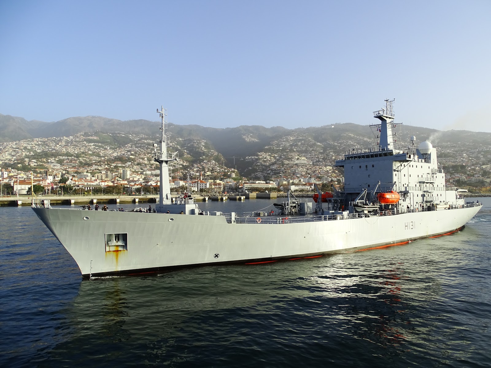 Sergio@Cruises: HMS Scott (H131) da Royal Navy