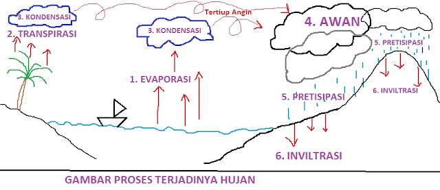 dinamika alam: PROSES TERJADINYA HUJAN DAN SIKLUS HUJAN