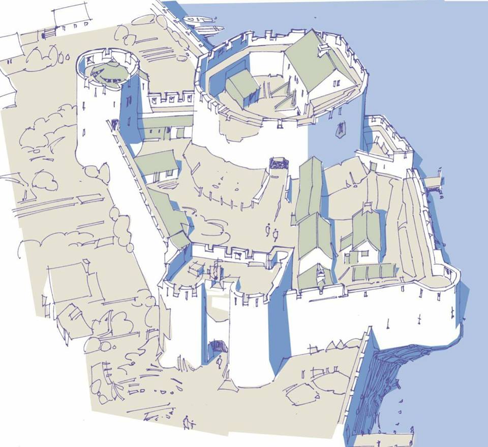 Medieval News: Dungarvan Castle: an outline history