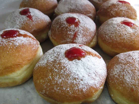 The Art Of Falling: The History of the Jam Doughnut, the Jam & Cream ...