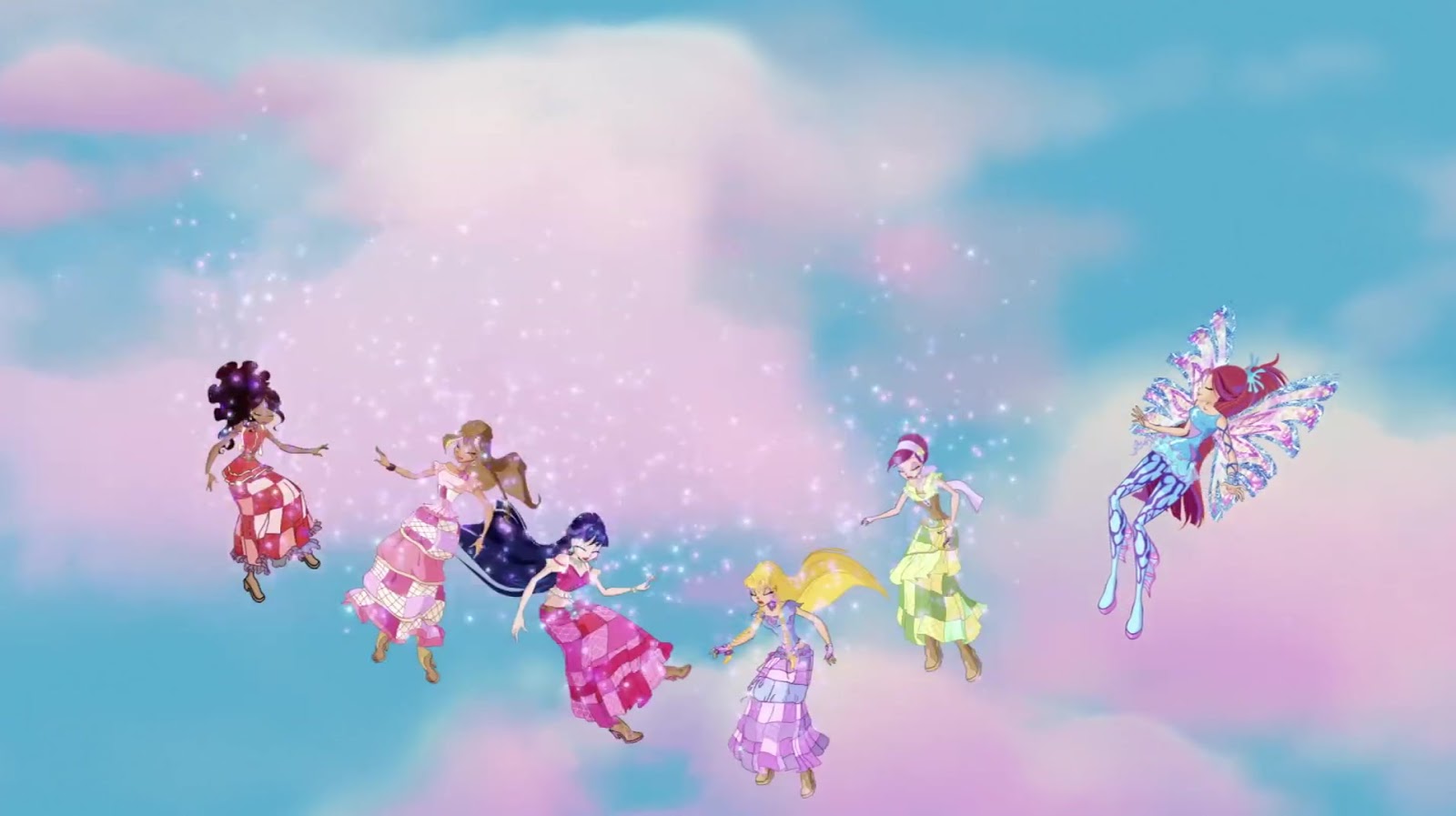 Resumen e imágenes del 3º episodio "The Flying School" Winx Club 6º ...