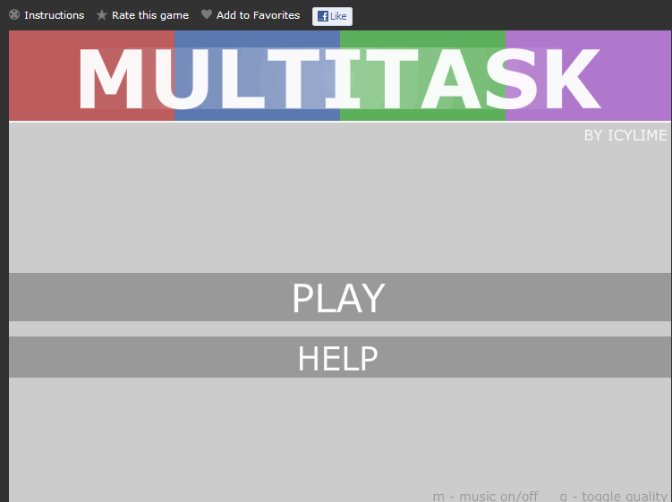 EdGames: Kongregate Multitasking Game - How Well Do You Multitask?